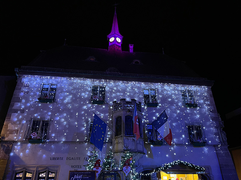 Noël bleu Guebwiller, Marché Noël Guebwiller | Noël Sud Alsace